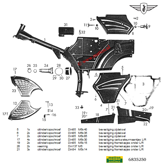 Zundapp en Kreidler onderdelen | Matton Oldtimers